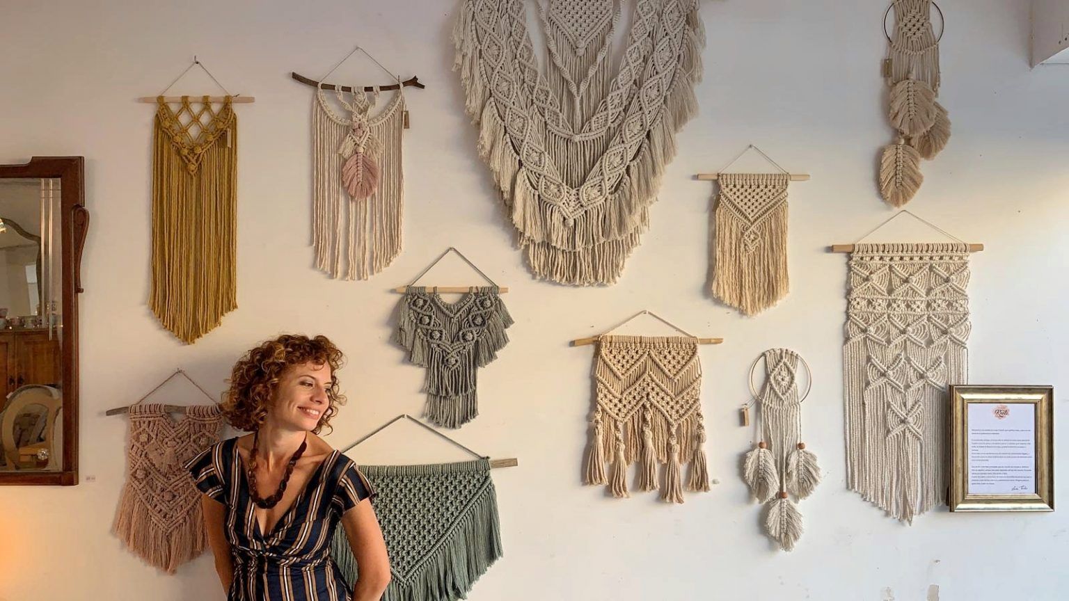 El macramé, un arte considerado como terapia manual